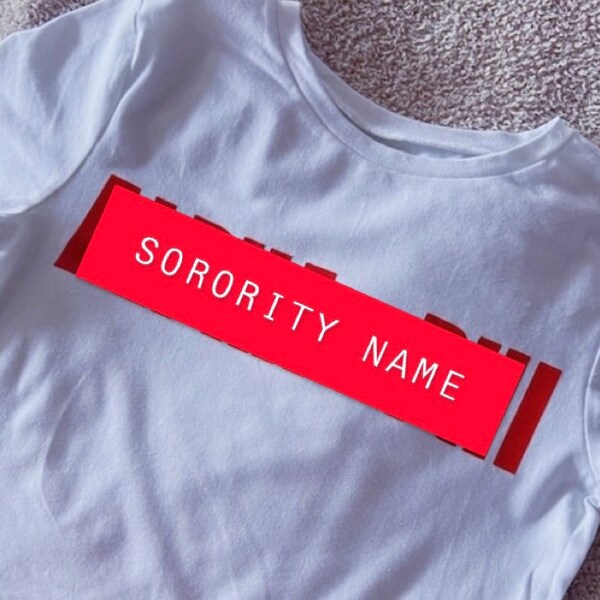 Sorority Merch Tank Top - Etsy