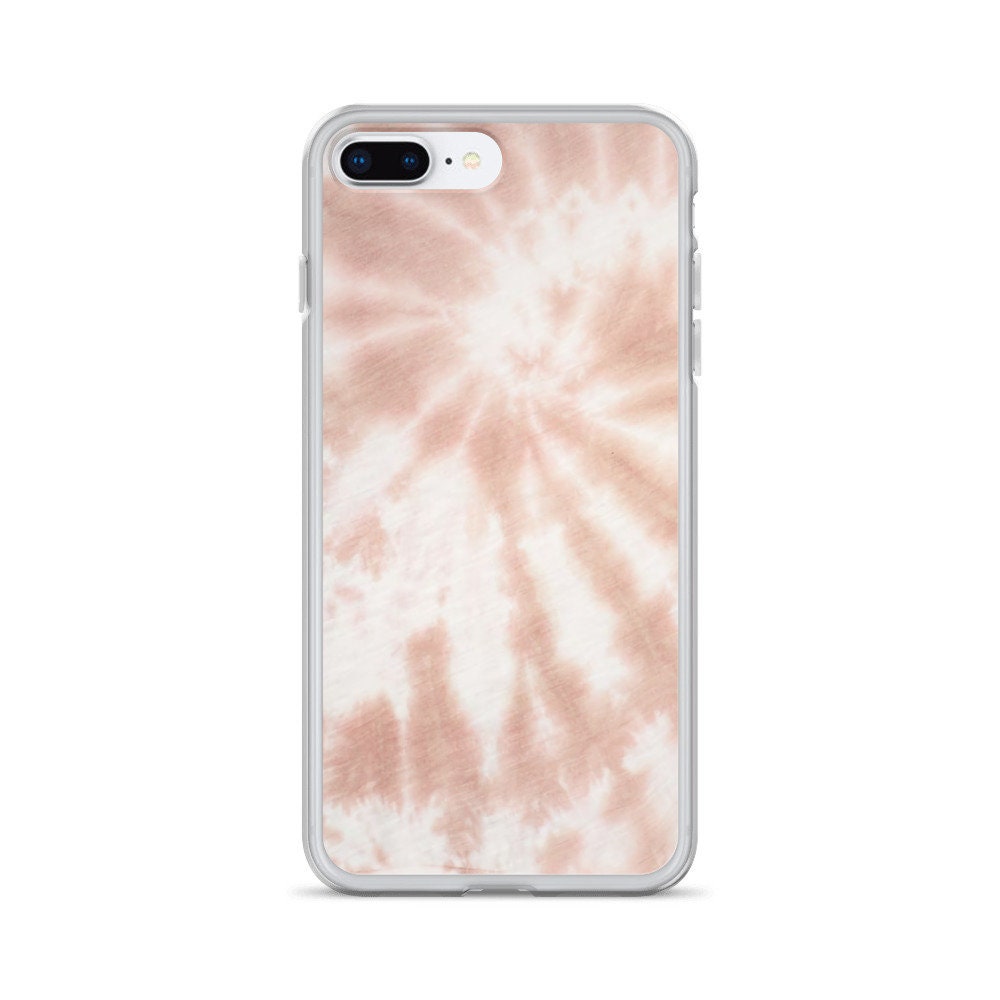 Pastel Tie Dye iPhone Case Pink Tan Tie dye swirl deign | Etsy