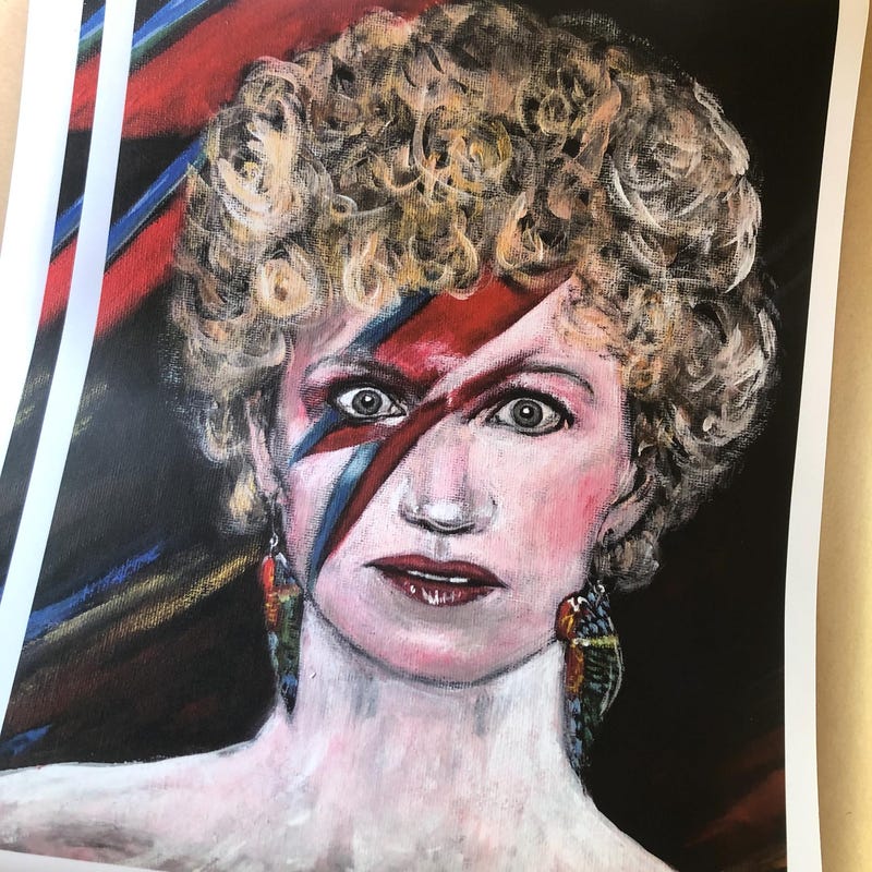 David Bowie Print - Etsy Australia