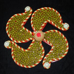 Indian Wedding Ceremony Accessories Mandap Ropan Varmala Saptapadi ...