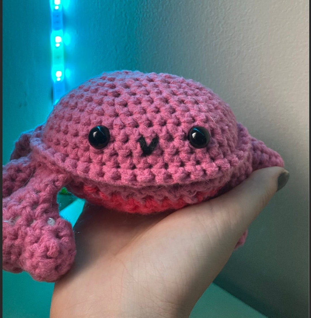 Crochet Animaguri Crab - Etsy
