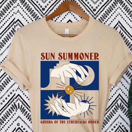 Sun Summoner Shirt Grishaverse Tshirt Crow Club Six of - Etsy