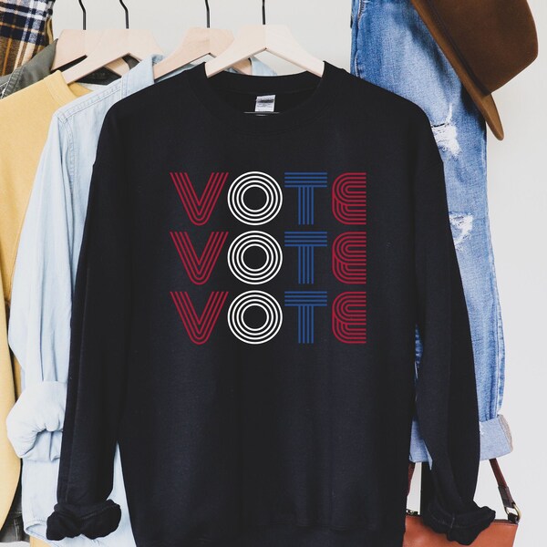 Vote Sweatshirt - Etsy