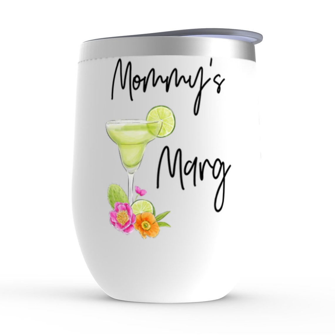 Mommys Marg Glass Cup Margarita Cinco De Mayo Travel Margarita - Etsy