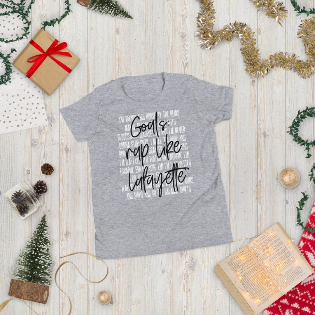 Hamilton Kids Shirt - Rap Like Lafayette - Hamilton Quote - Hamilton ...