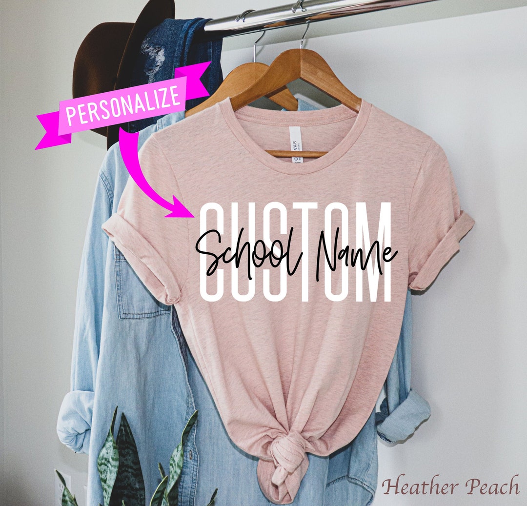 CUSTOM Teacher Shirts Custom School Shirt Teacher Team Shirts - Custom ...