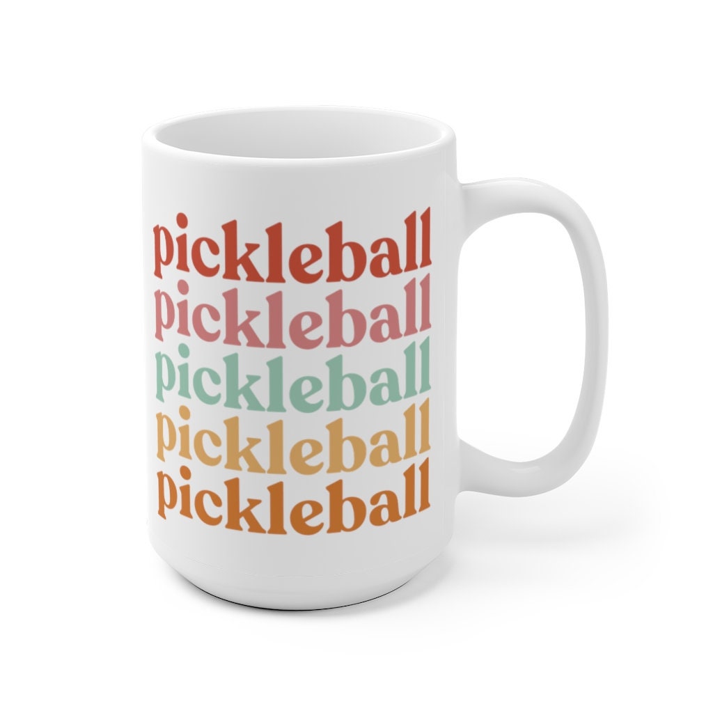 Pickleball Mug Pickleball Coffee Cup Pickleball Retirement - Etsy