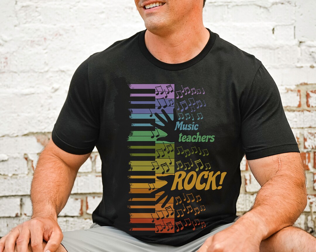 Music Tutor Shirt for Guys Mens Music Teacher Shirt for Band Teacher ...
