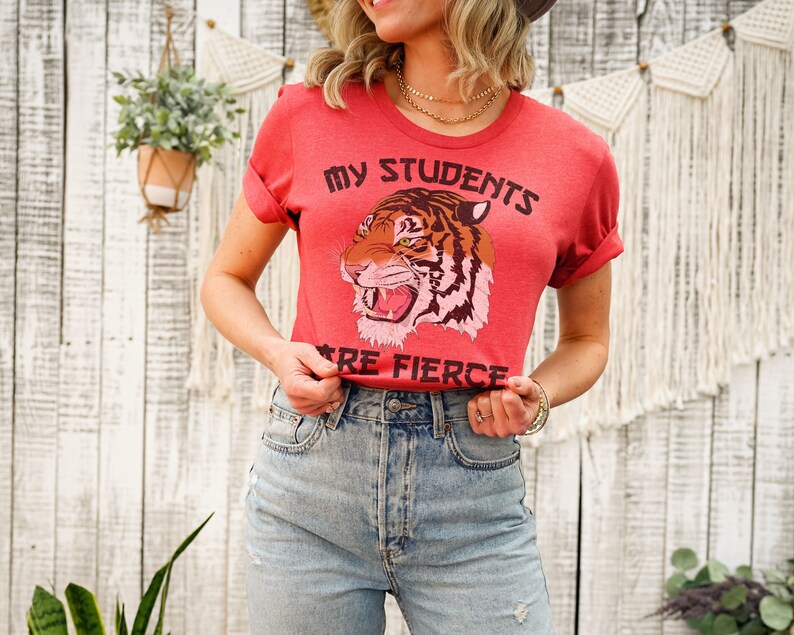 My Students Are Fierce Tiger School Mascot Chinese New Year | Etsy