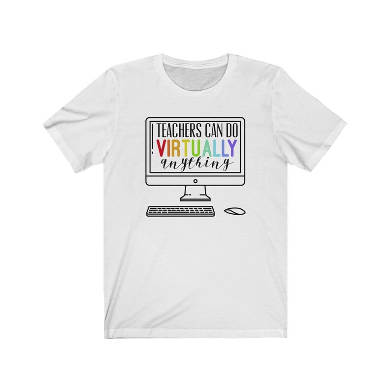 Distance Learning Shirt Distance Teaching Shirt Teacher | Etsy