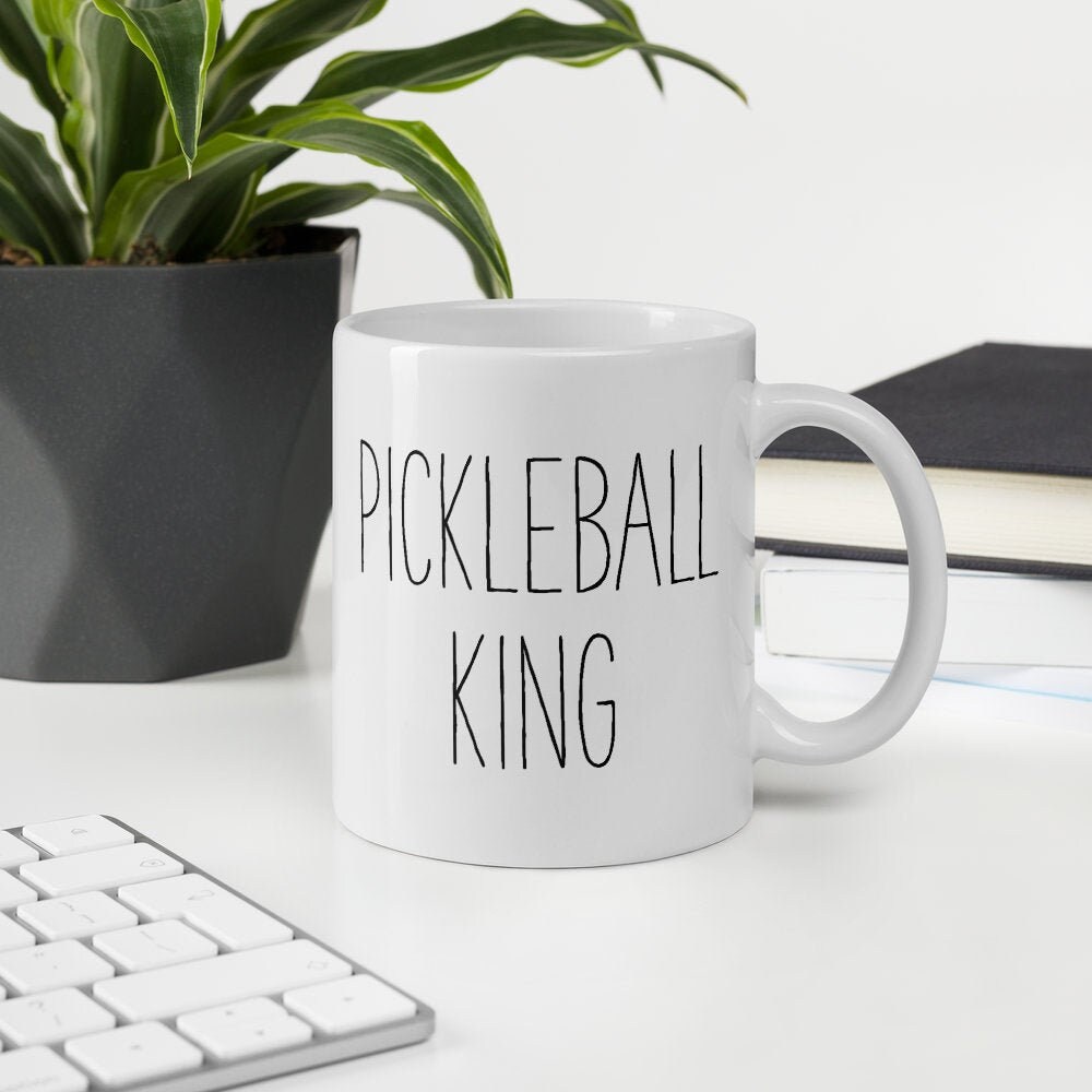 Pickleball King Mug Pickleball Mug Pickleball Player - Etsy