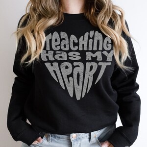 Teacher Valentines Day Sweatshirt Cute I Teach Sweethearts Love New ...