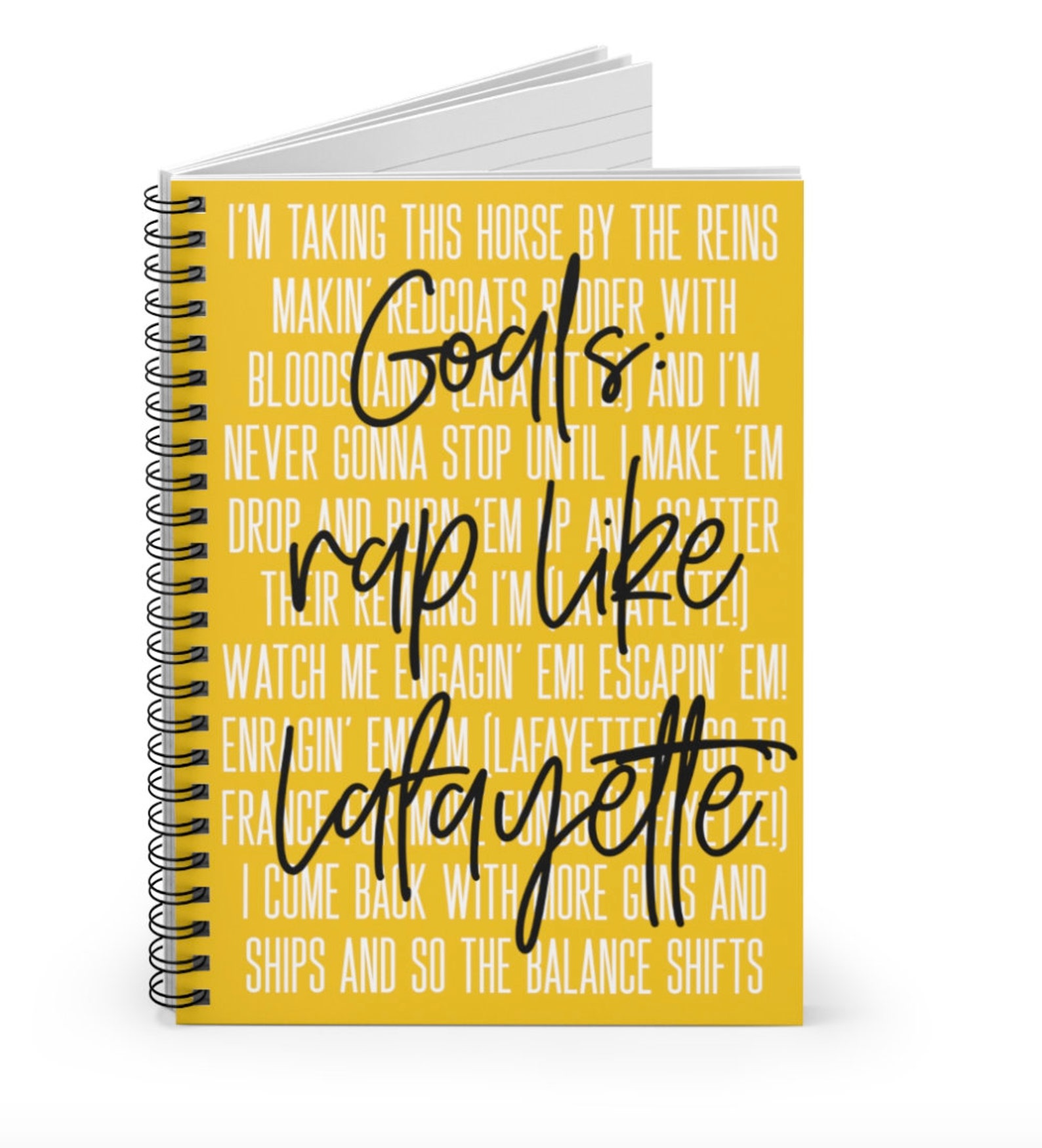 Hamilton Gift Spiral Notebook Hamilton School Hamilton | Etsy