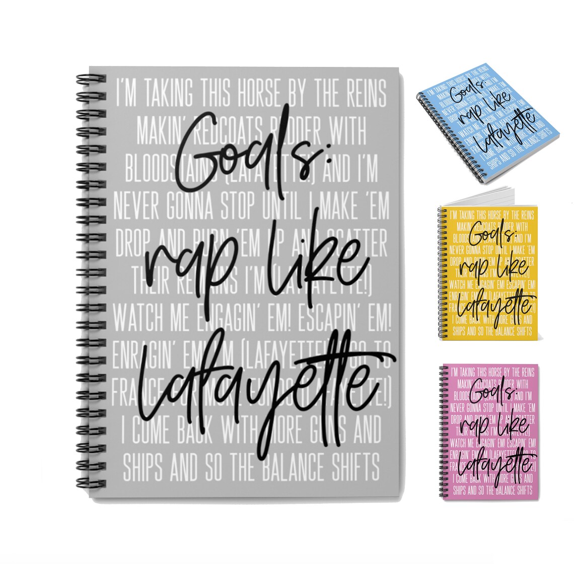 Hamilton Gift Spiral Notebook Hamilton School Hamilton | Etsy