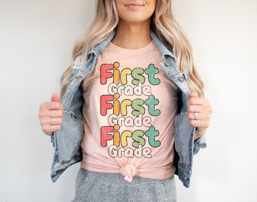 1st Grade Teacher Shirts First Grade Teacher T Shirts for Back to ...