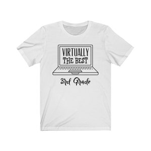 Third Grade Shirt 3rd Grade Teacher Shirt 3rd Grader Virtual Teacher ...