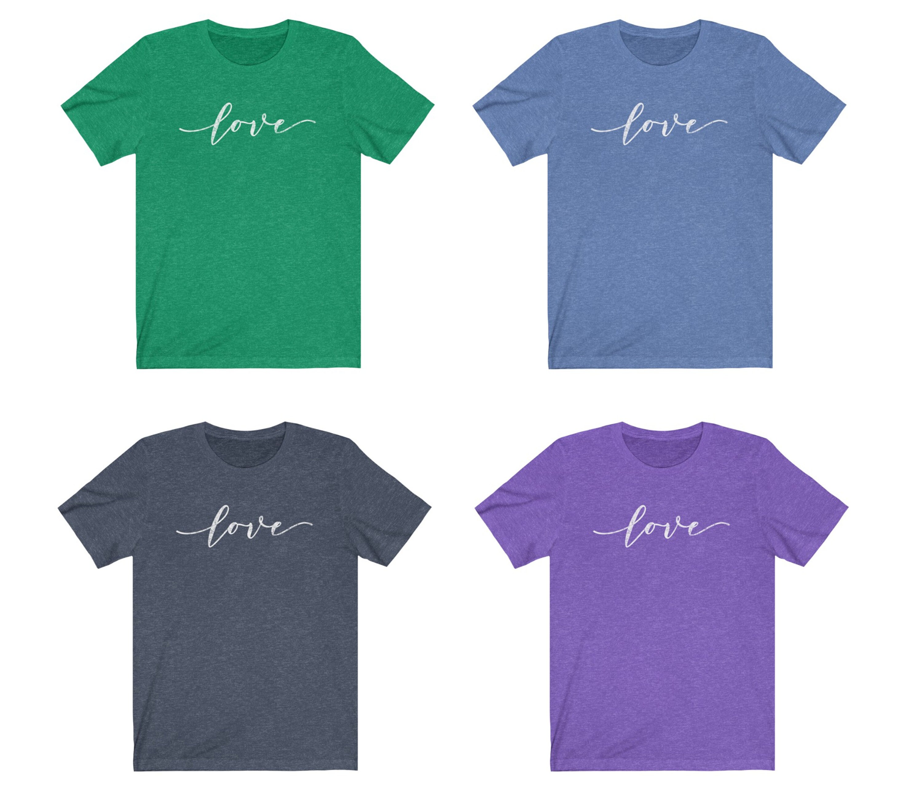 Love Shirt Love Tee Love T-shirt Wife Gift Engagement - Etsy