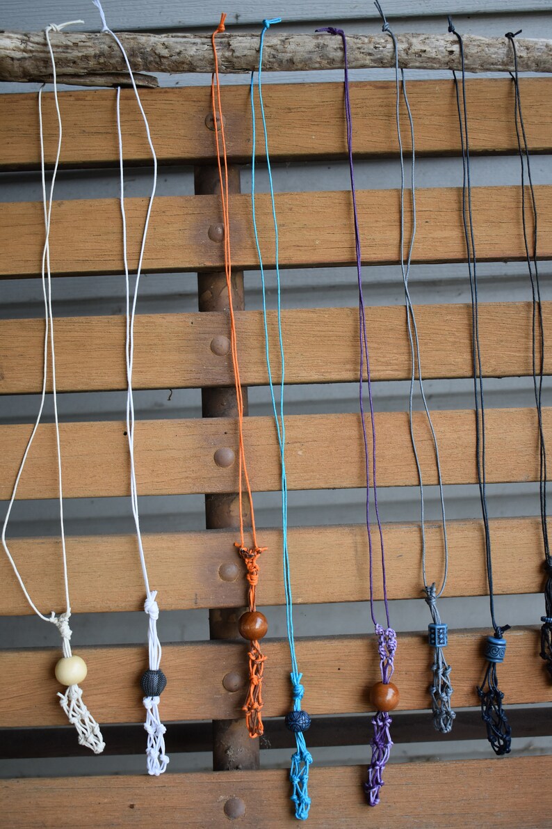 Crystal Keeper Necklaces Macramé Jewelry for Stones & - Etsy