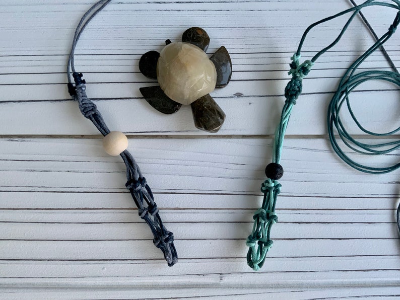 Crystal Keeper Necklaces Macramé Jewelry for Stones & | Etsy