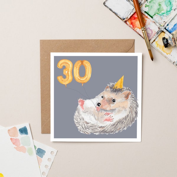 30th Birthday Card - Etsy