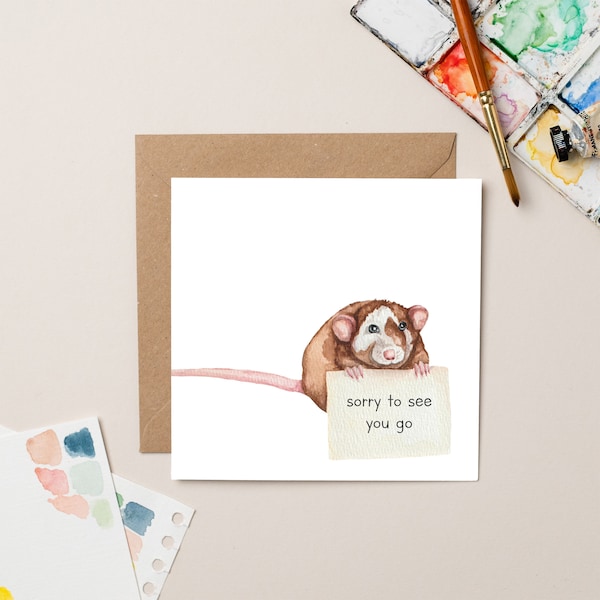 Sorry to See You Go - Etsy UK