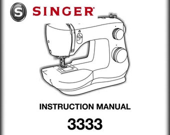 Singer 6233 _instruction Manual _PDF Format _digital Download | Etsy