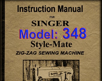 Singer _class 99 & 99K _sewing Machine _instruction Manual _PDF Format ...