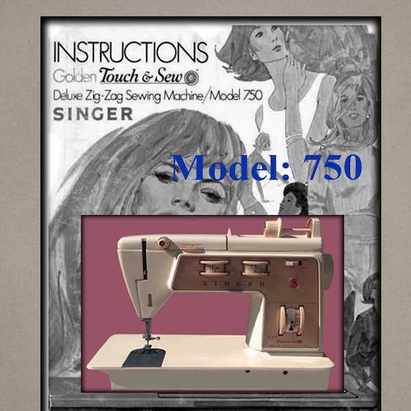 Singer Model 758 Manual - Etsy