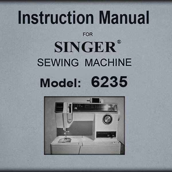 Singer Sewing Machine 6235 Parts - Etsy