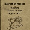 Singer 538 Stylist _instruction Manual _PDF Format _digital Download - Etsy