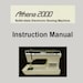 Singer Athena 2000 _instruction Manual (PDF Format) _digital Download ...