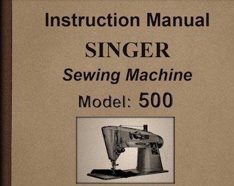 Singer 6233 _instruction Manual _PDF Format _digital Download - Etsy
