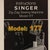 Singer Model 758 _touch N Sew Sewing Machine _instruction Manual ...