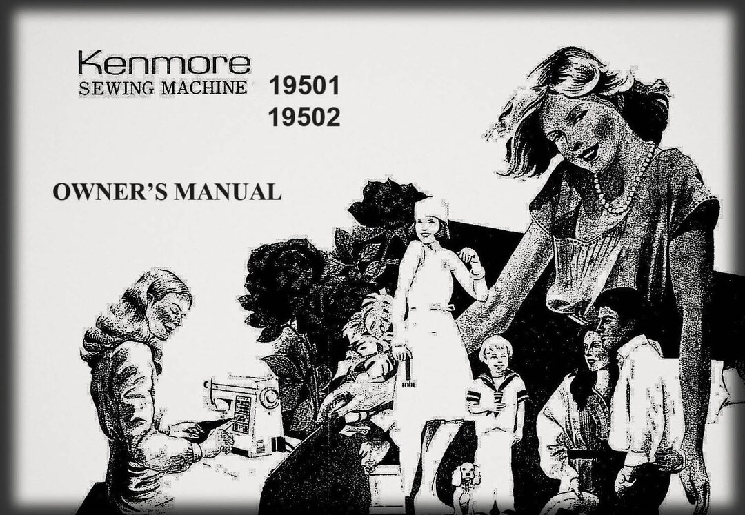 KENMORE Model: 19501 _19502 _owner's Manual _digital Download _PDF ...