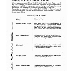 Singer 533 Stylist Zigzag Sewing Machine _instruction Manual _digital ...