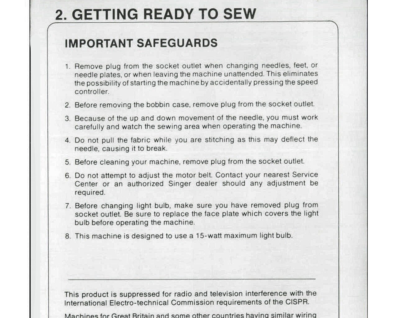 Singer 6202 _6212 _instruction Manual _PDF Format _digital Download - Etsy