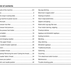 Singer 1507 _instruction Manual _digital Download _PDF Format - Etsy
