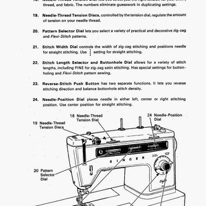 SINGER 534 Stylist _free-arm Model Sewing Machine _instruction Manual ...