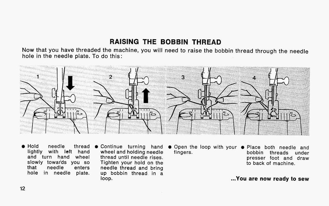 Singer 495 Starlet _instruction Manual _PDF Format _digital Download - Etsy