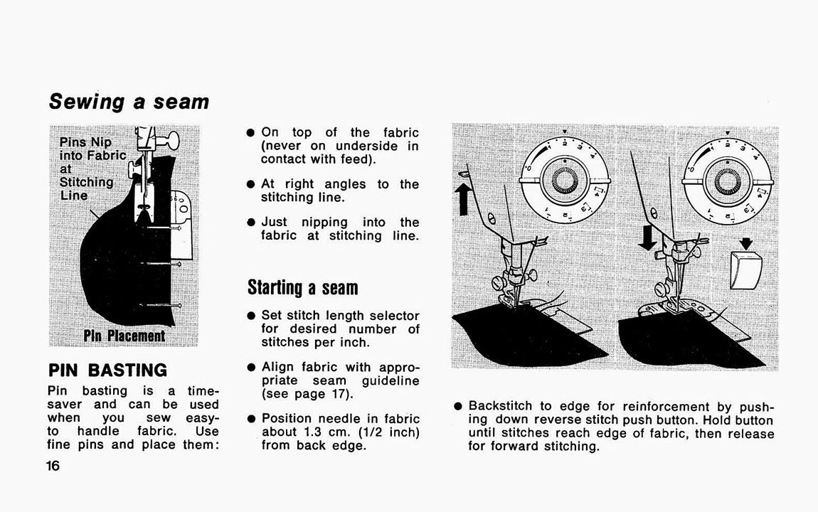 Singer 495 Starlet _instruction Manual _PDF Format _digital Download - Etsy