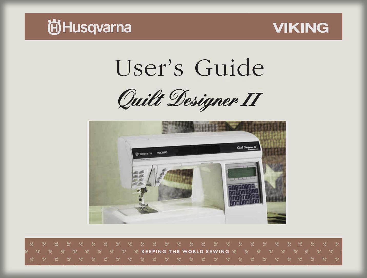 Husqvarna- Viking Designer II _user's Guide _digital Download _PDF ...