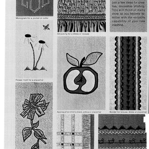 Singer Model 758 _touch N Sew Sewing Machine _instruction Manual ...