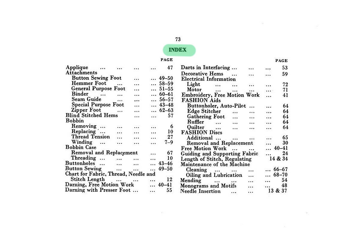 SINGER 338 Instruction Manual _PDF Format _digital Download - Etsy UK