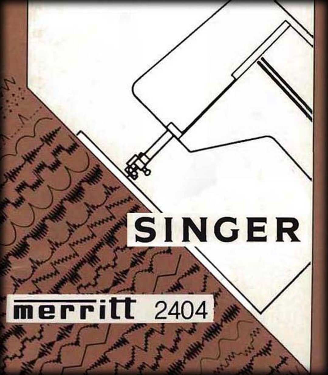 Singer Merritt 2404 _instruction Book _PDF Format _digital Download - Etsy