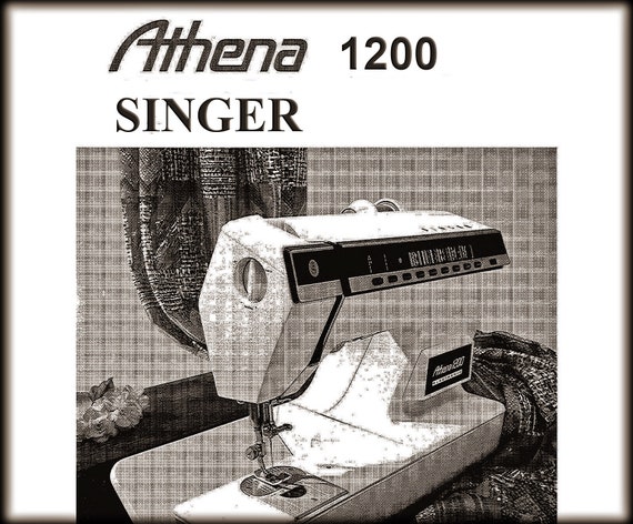 Singer Athena 1200 _Instruction Manual _PDF format _Digital | Etsy