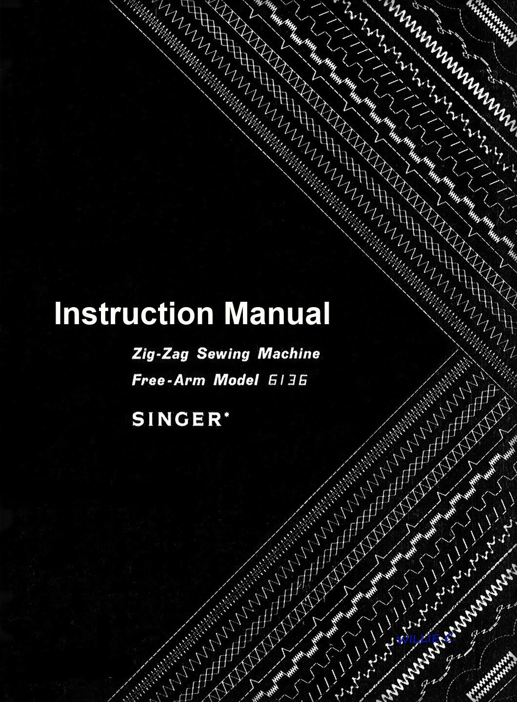 Singer 6136 _zigzag Sewing Machine _instruction Manual _digital ...