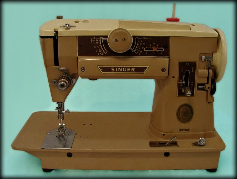 Singer 401 Slant O Matic _instruction Manual _digital Download _PDF ...