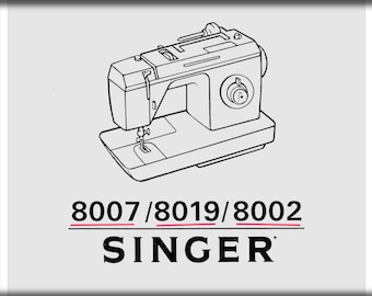 Singer 401 Slant O Matic _instruction Manual _digital Download - Etsy