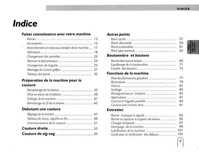 Singer 5417c _5430c _instruction Manual _digital Download _PDF Format ...