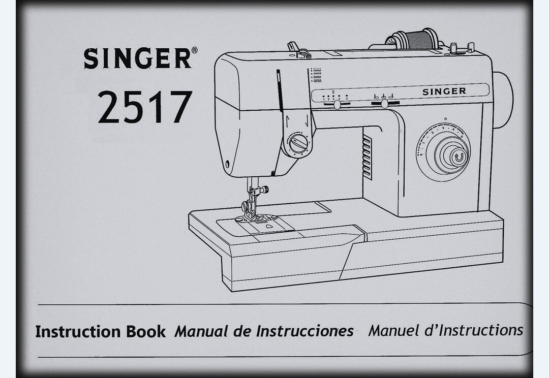 Singer 2517 _instruction Book _digital Download _PDF Format - Etsy